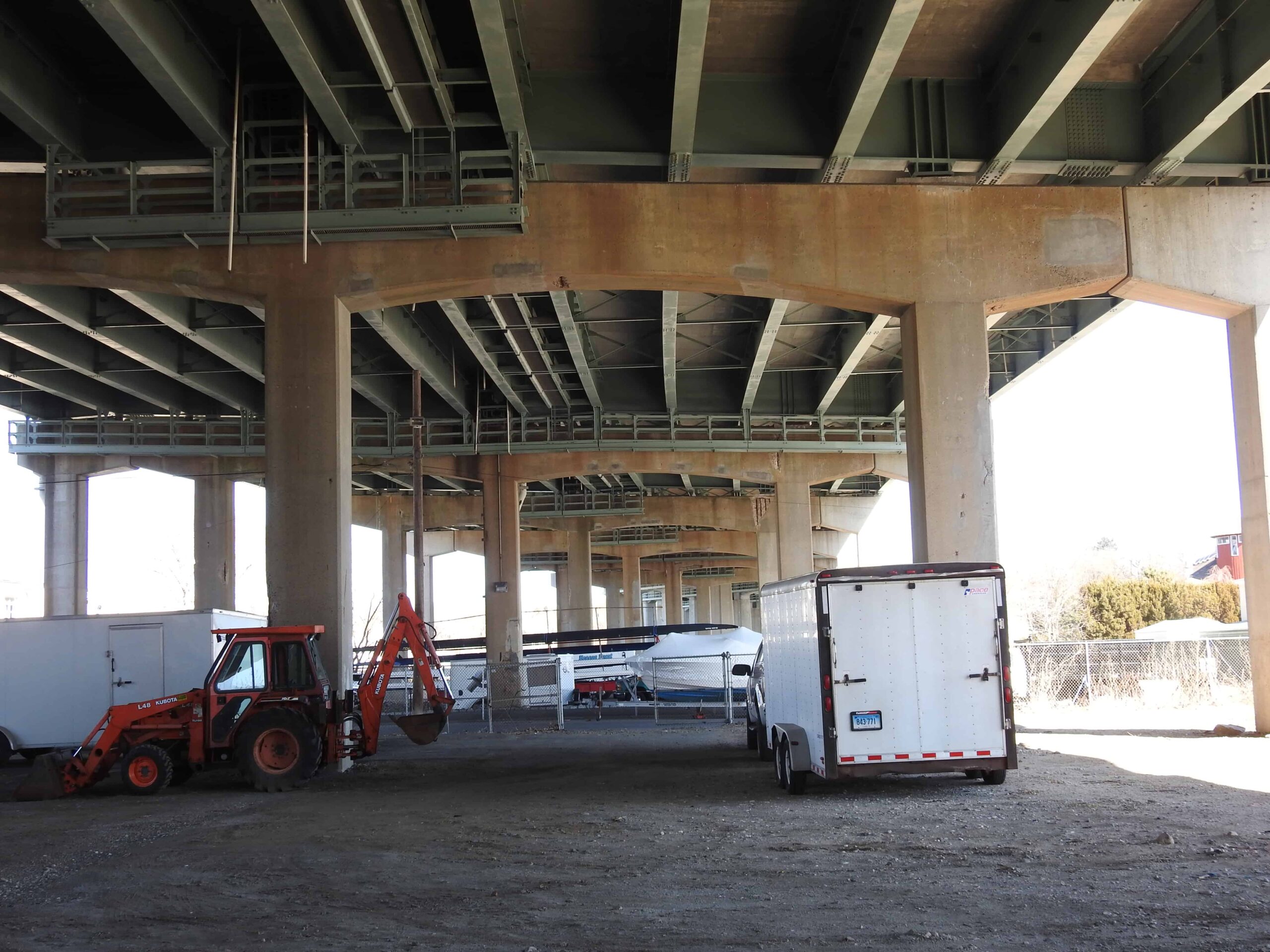 I-95 Mianus River Bridge Collapse in 1983 - Route 1 Views