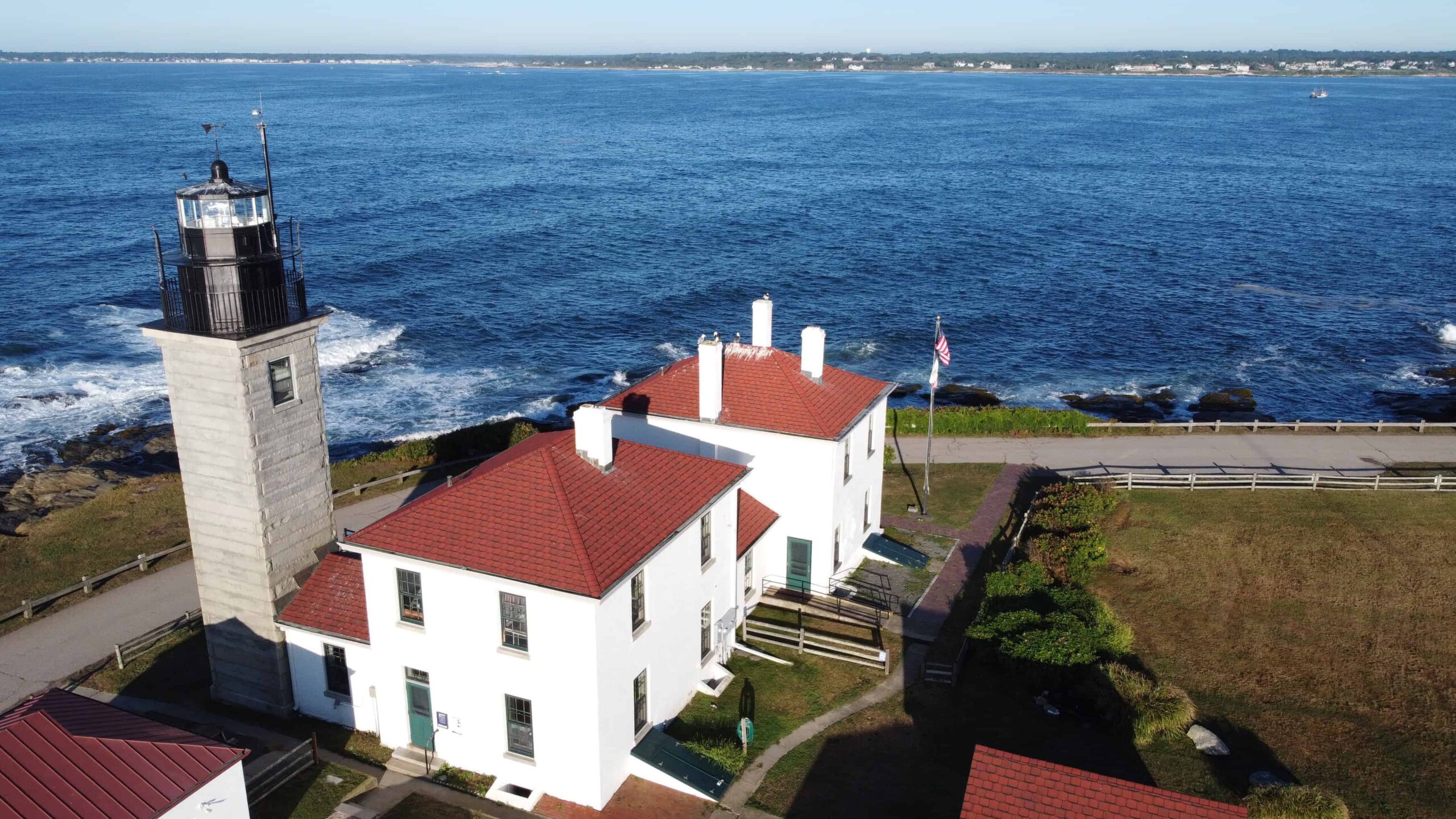 Beavertail Lighthouse in Jamestown RI - 300 years of saving lives at ...