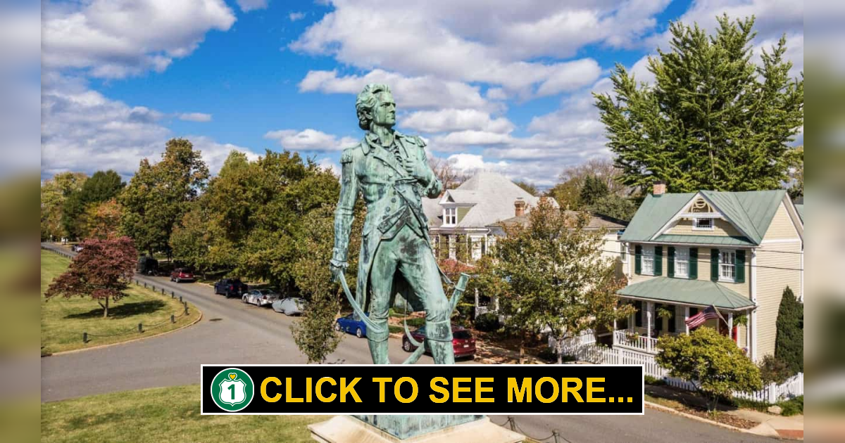 The Hugh Mercer Statue 2 - Route 1 Views