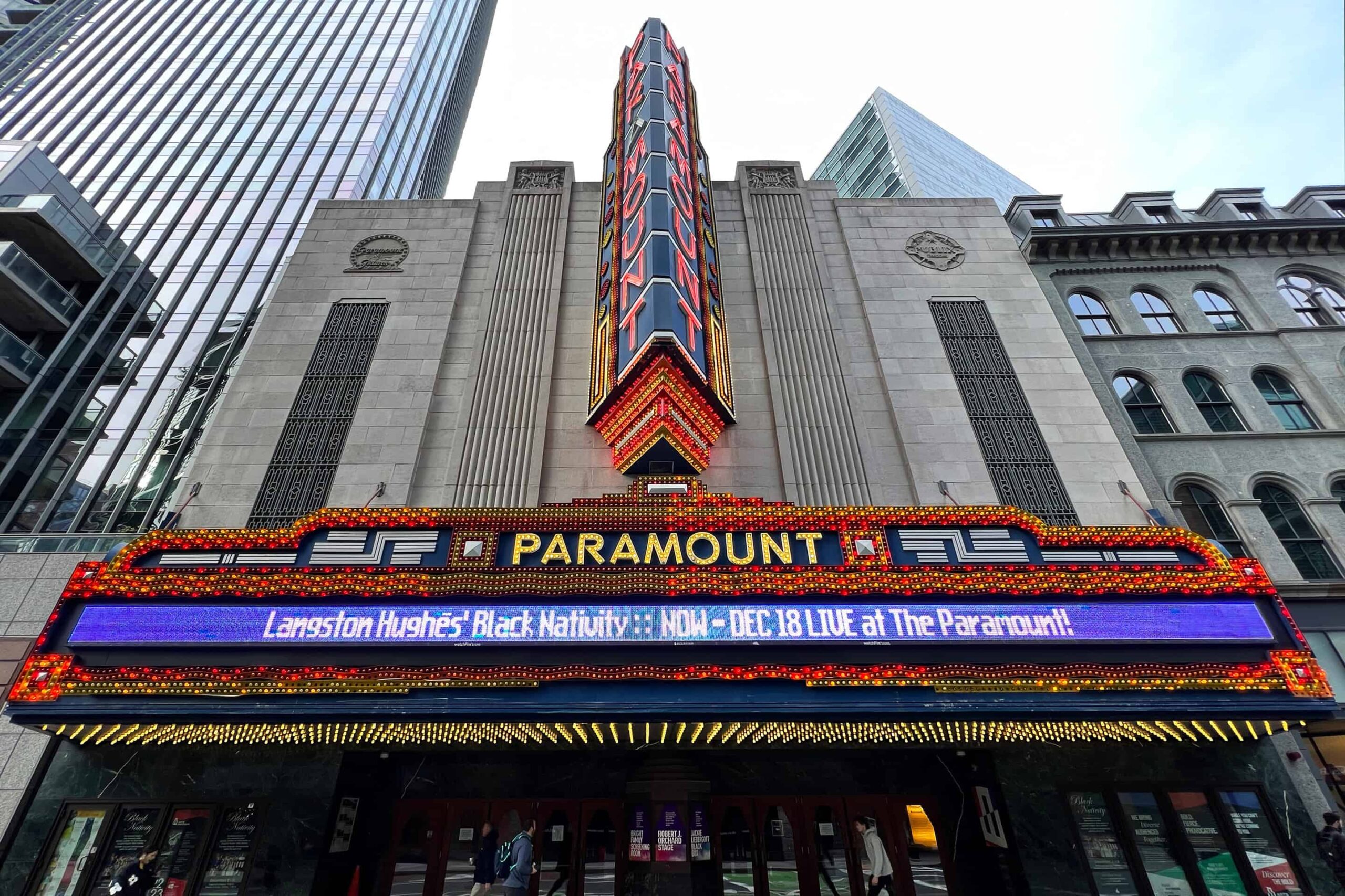 Then and Now - The Paramount Theatre - Boston, MA - Route 1 Views
