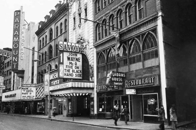 Then and Now - The Paramount Theatre - Boston, MA - Route 1 Views