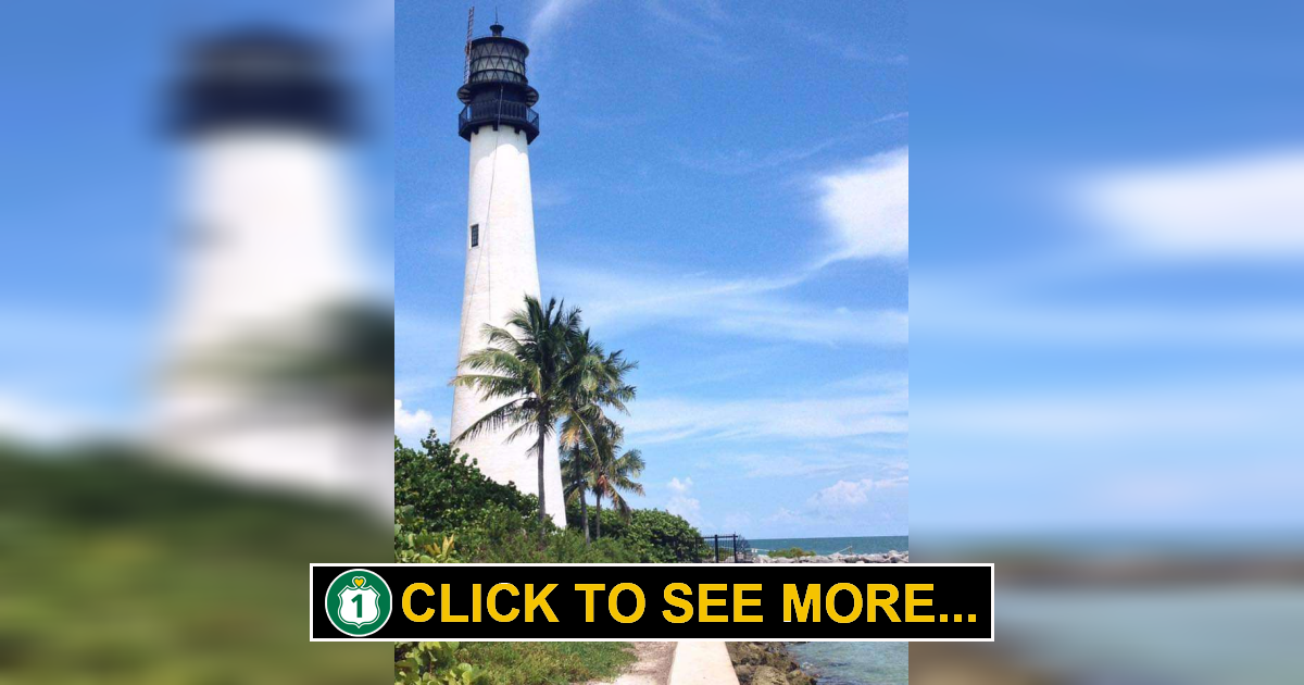 Cape Florida Lighthouse - Key Biscayne - Route 1 Views