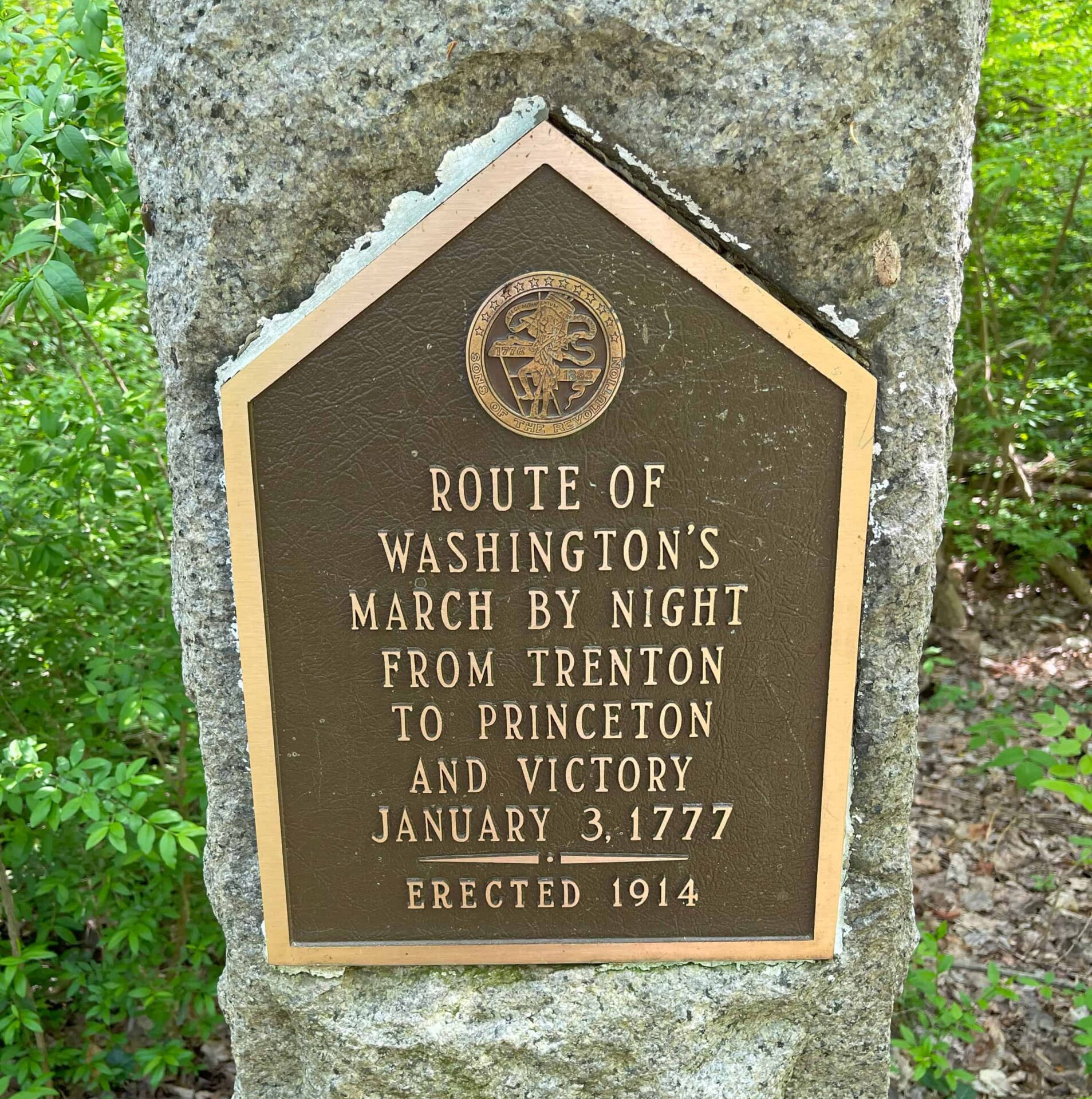 The Route of George Washington’s 1777 March, Trenton, NJ - Route 1 Views