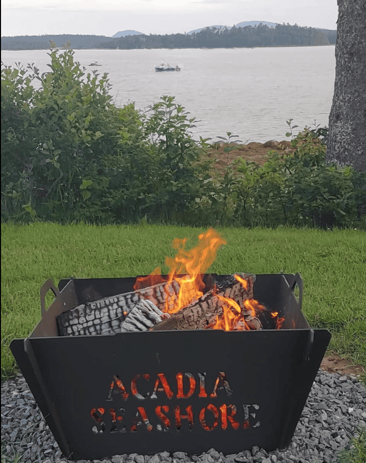 Acadia Seashore Camping & Cabins - Sullivan, Maine - Route 1 Views