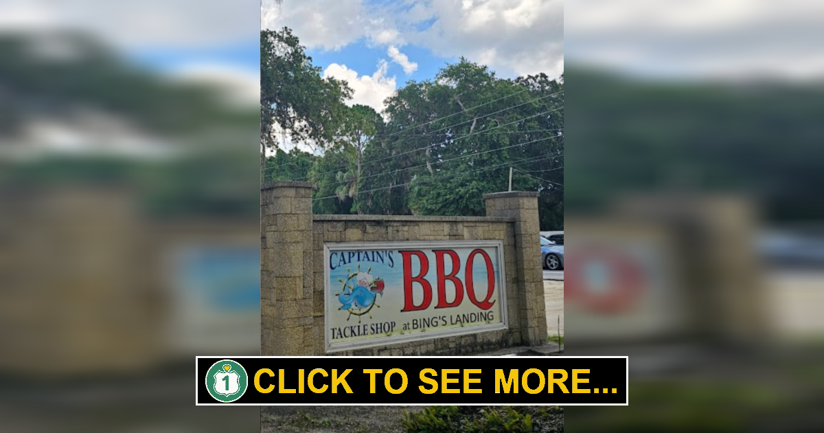 Captain's BBQ Bait and Tackle - Palm Coast - Route 1 Views