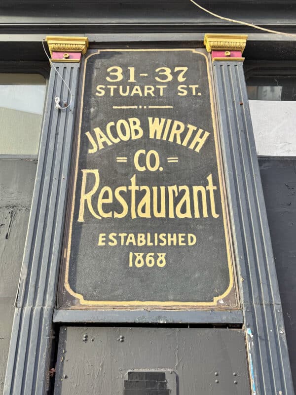 The Historic Jacob Wirth Restaurant: A Boston Landmark - Route 1 Views