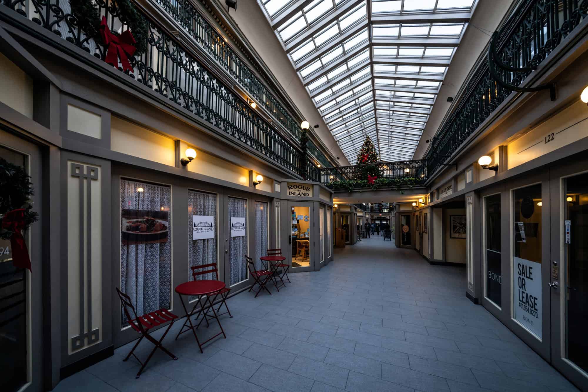 The Historic Providence Arcade: America's First Enclosed Shopping Mall ...