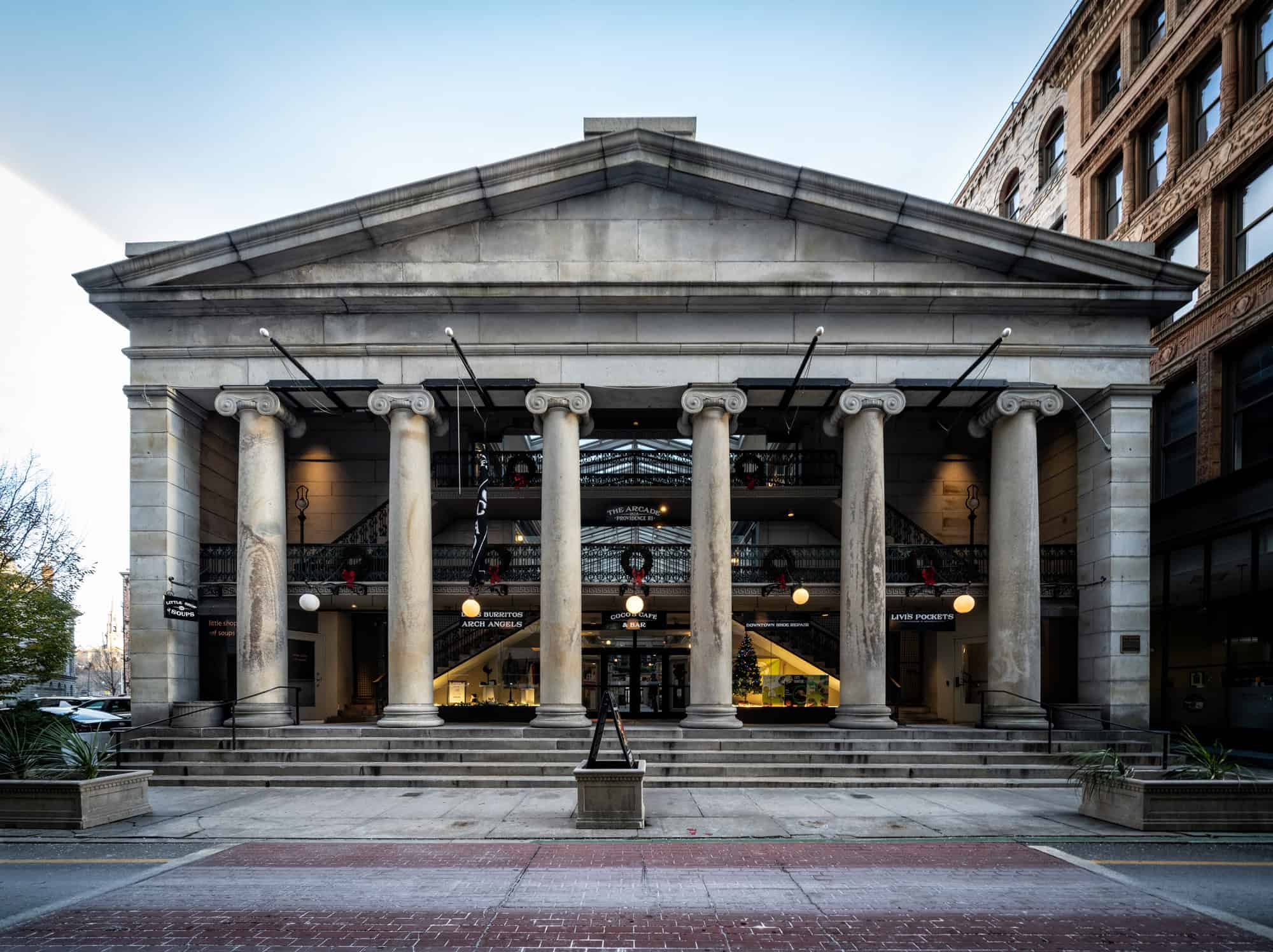 The Historic Providence Arcade: America's First Enclosed Shopping Mall ...