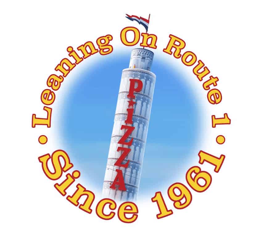 The Iconic Prince Pizzeria and Its Leaning Tower of Pizza - Route 1 Views