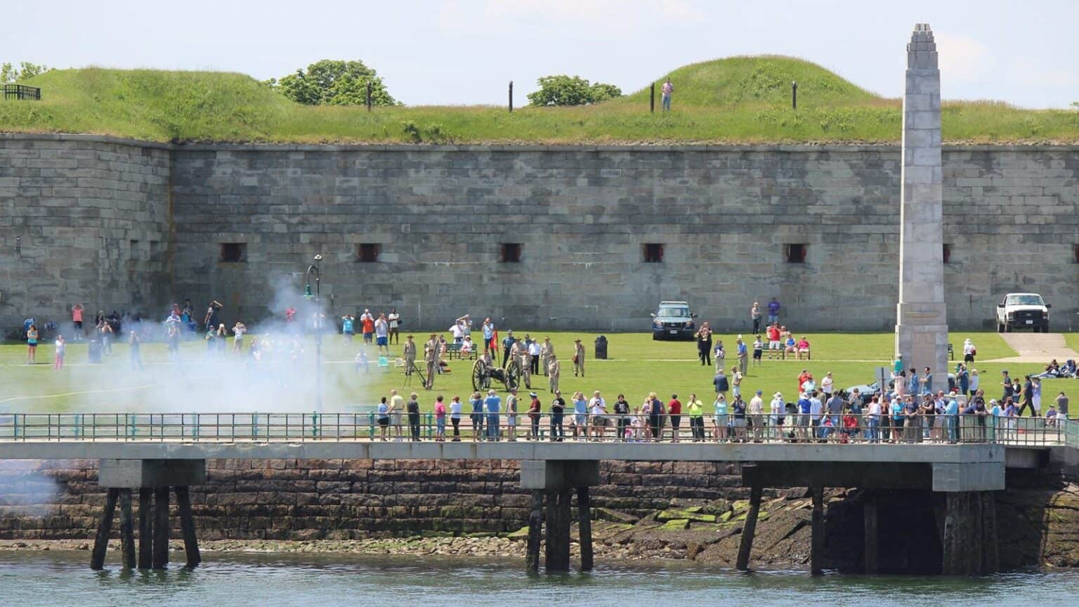 Fort Independence – Castle Island, Boston, MA - Route 1 Views